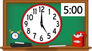 clock presentation | PPTX