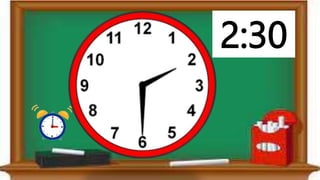 clock presentation | PPTX