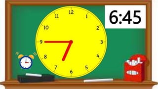 clock presentation | PPTX