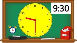 clock presentation | PPTX