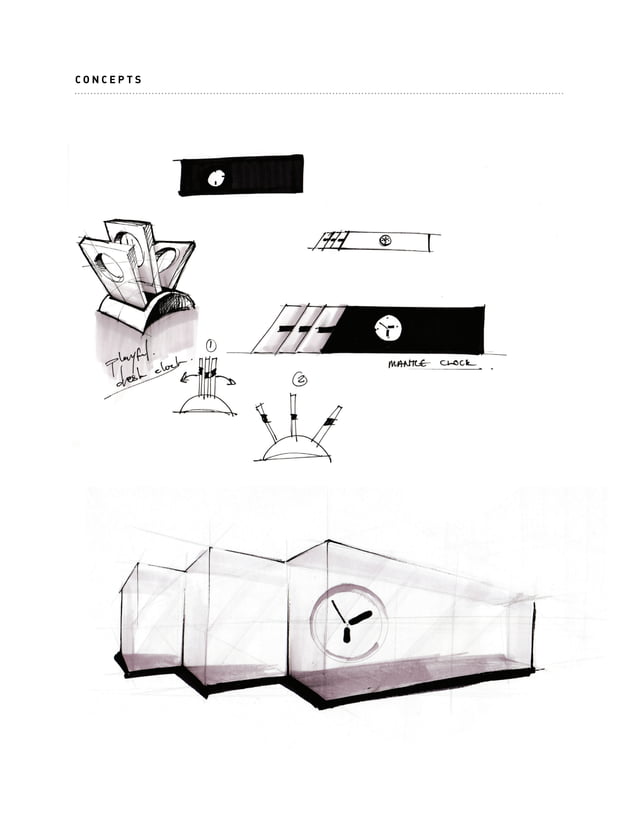 Clock Design Process Book | PDF