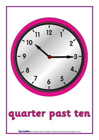 Clock quarter | PDF