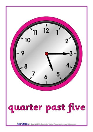 Clock quarter | PDF