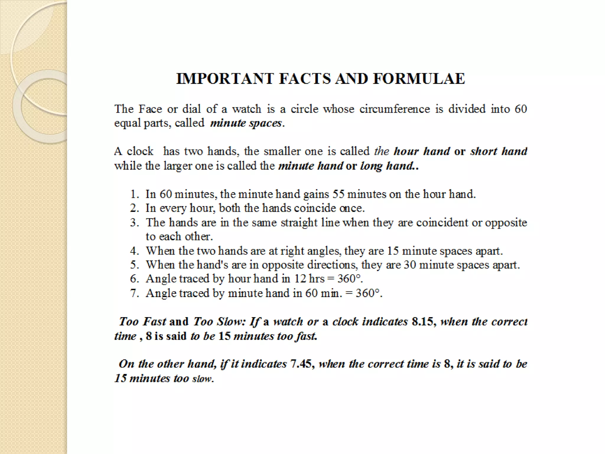 Clock Aptitude Questions and Answers | Clock Aptitude Problem ...