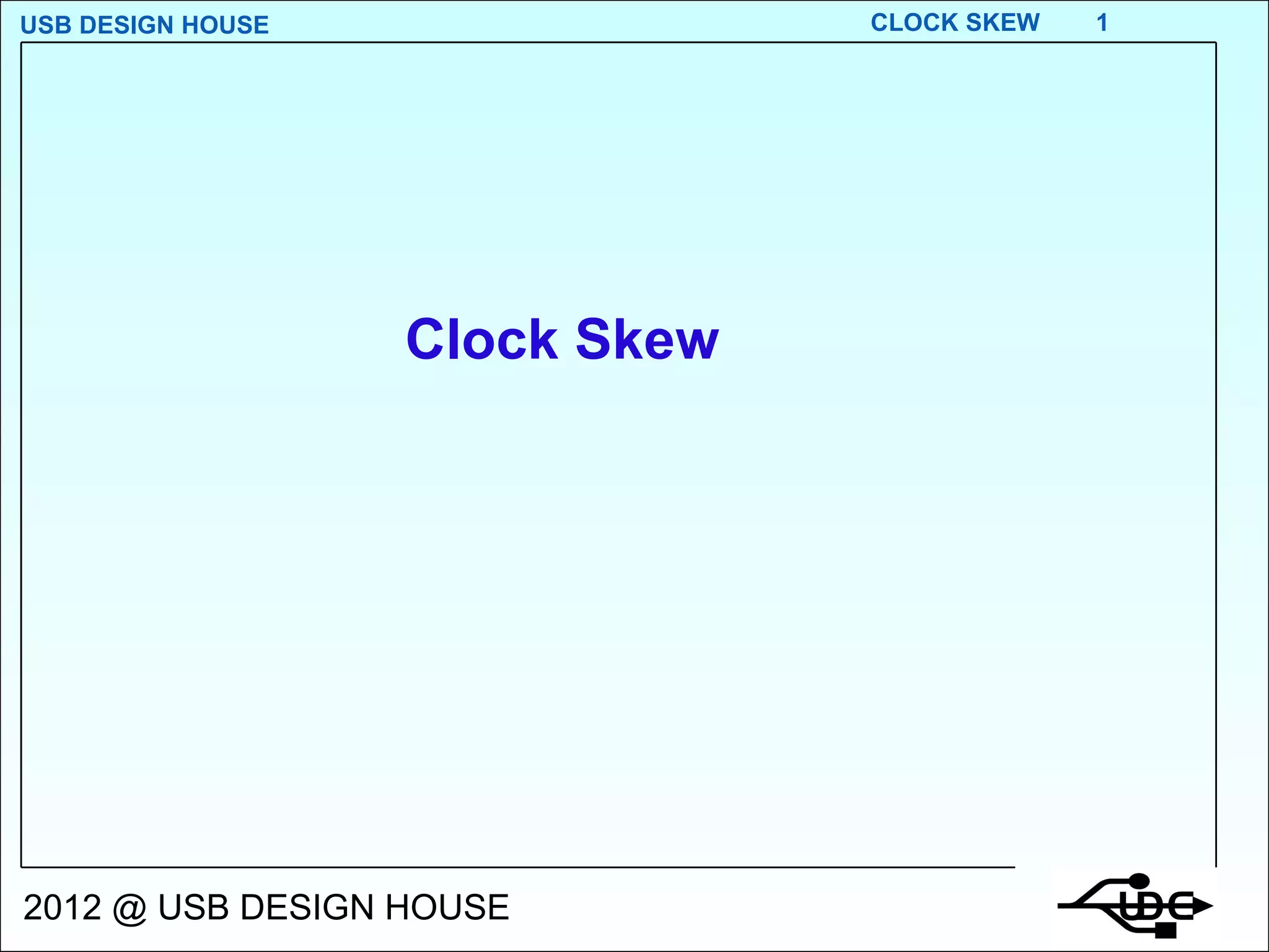 Clock Skew 1 | PPT