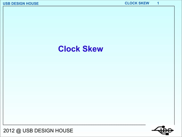 Clock Skew 1 | PPT | Technology & Computing