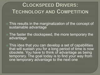 Clockspeed chapter 2 | PPT