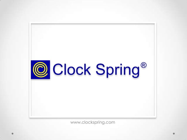 Clock Spring® Installation Overview | PPTX