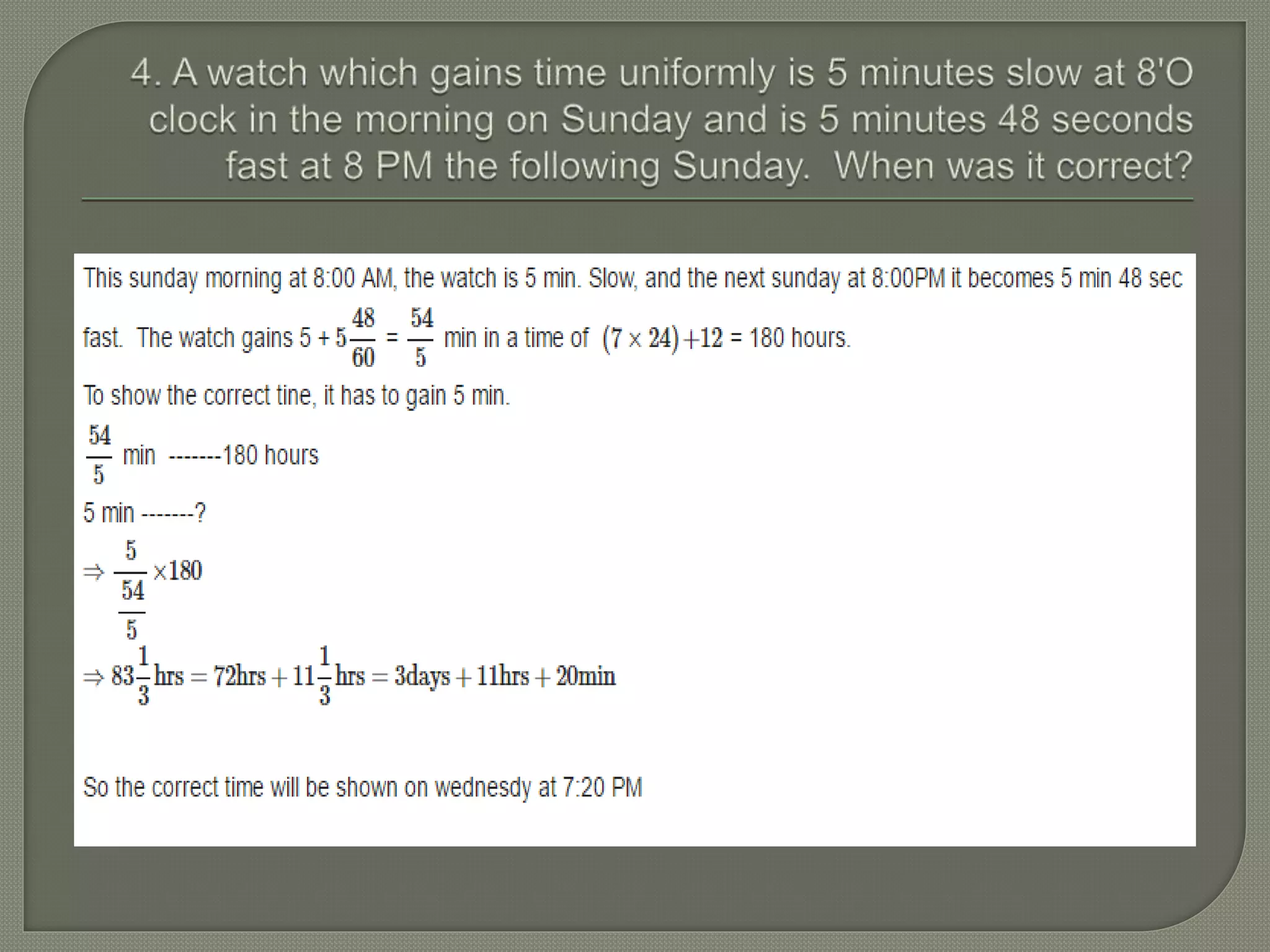 Clocks(quantitative aptitude) | PPTX