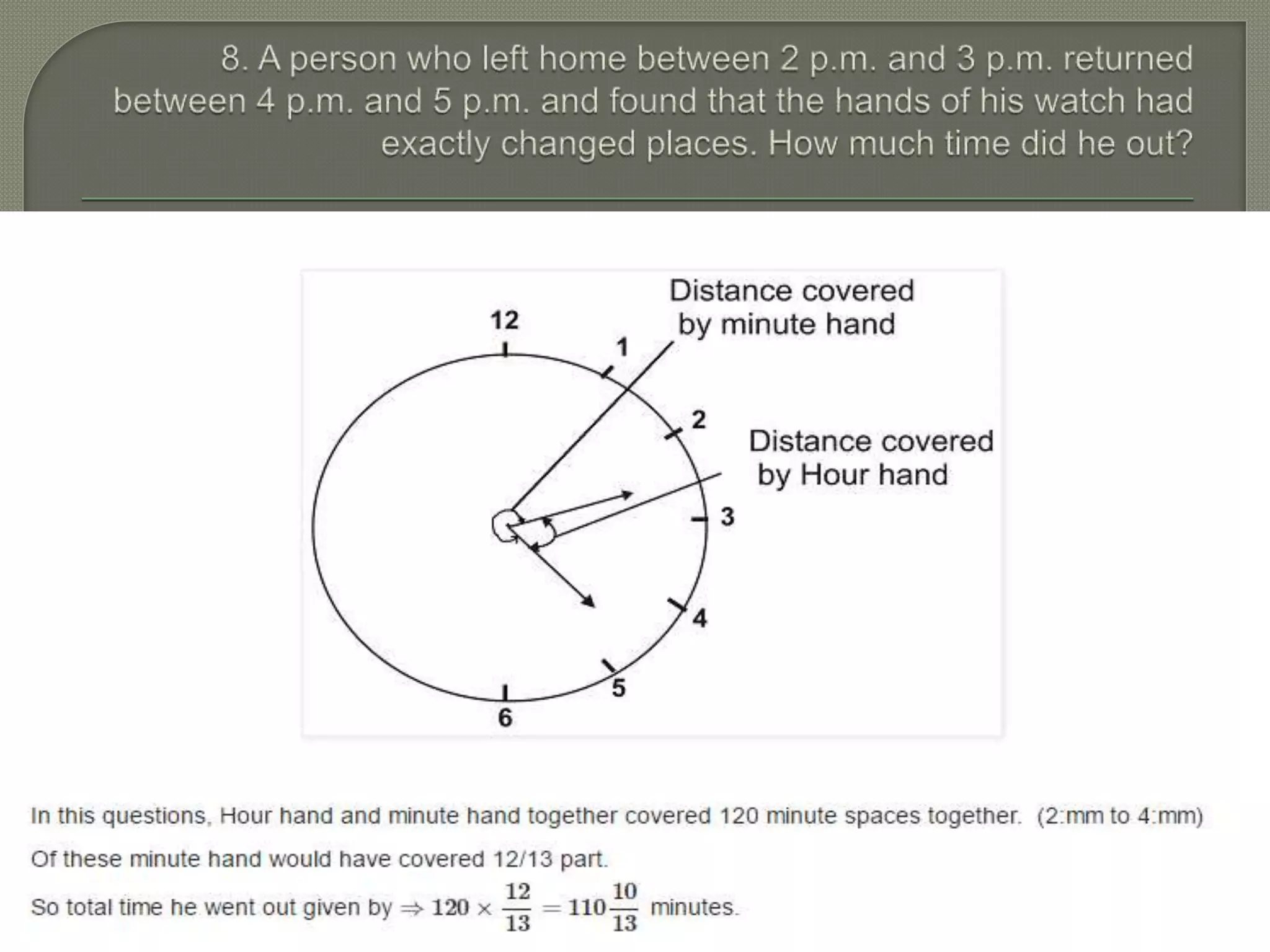 Clocks(quantitative aptitude) | PPTX