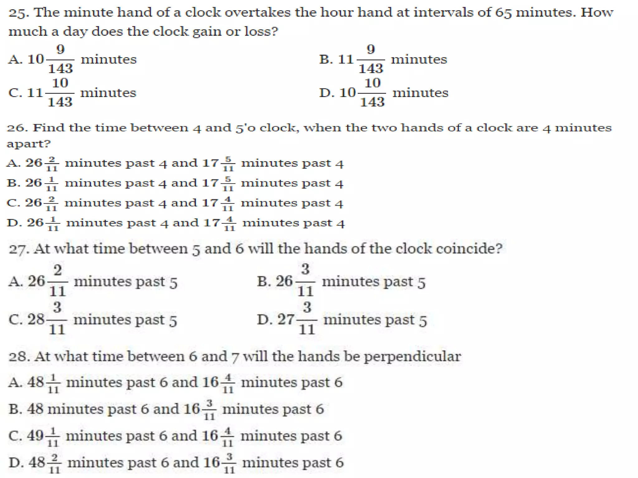 Clocks(quantitative aptitude) | PPTX