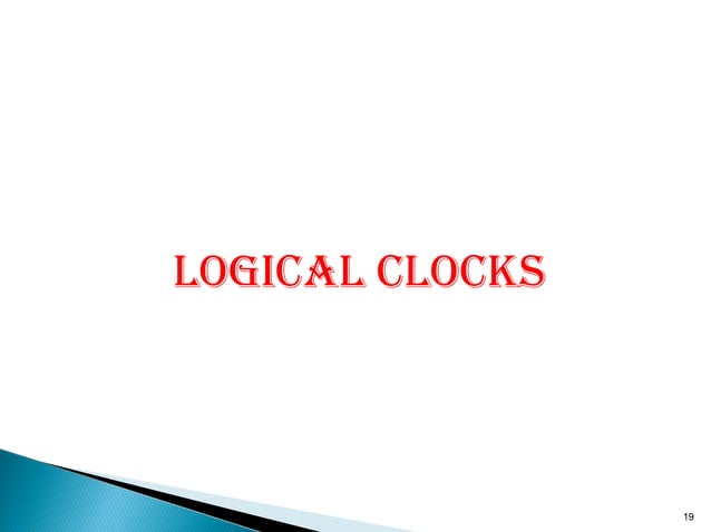Clock Synchronization In Distributed System Ppt
