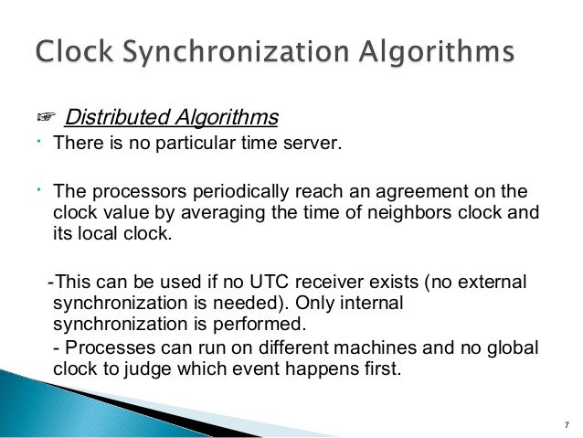 Clock Synchronization In Distributed System 6044
