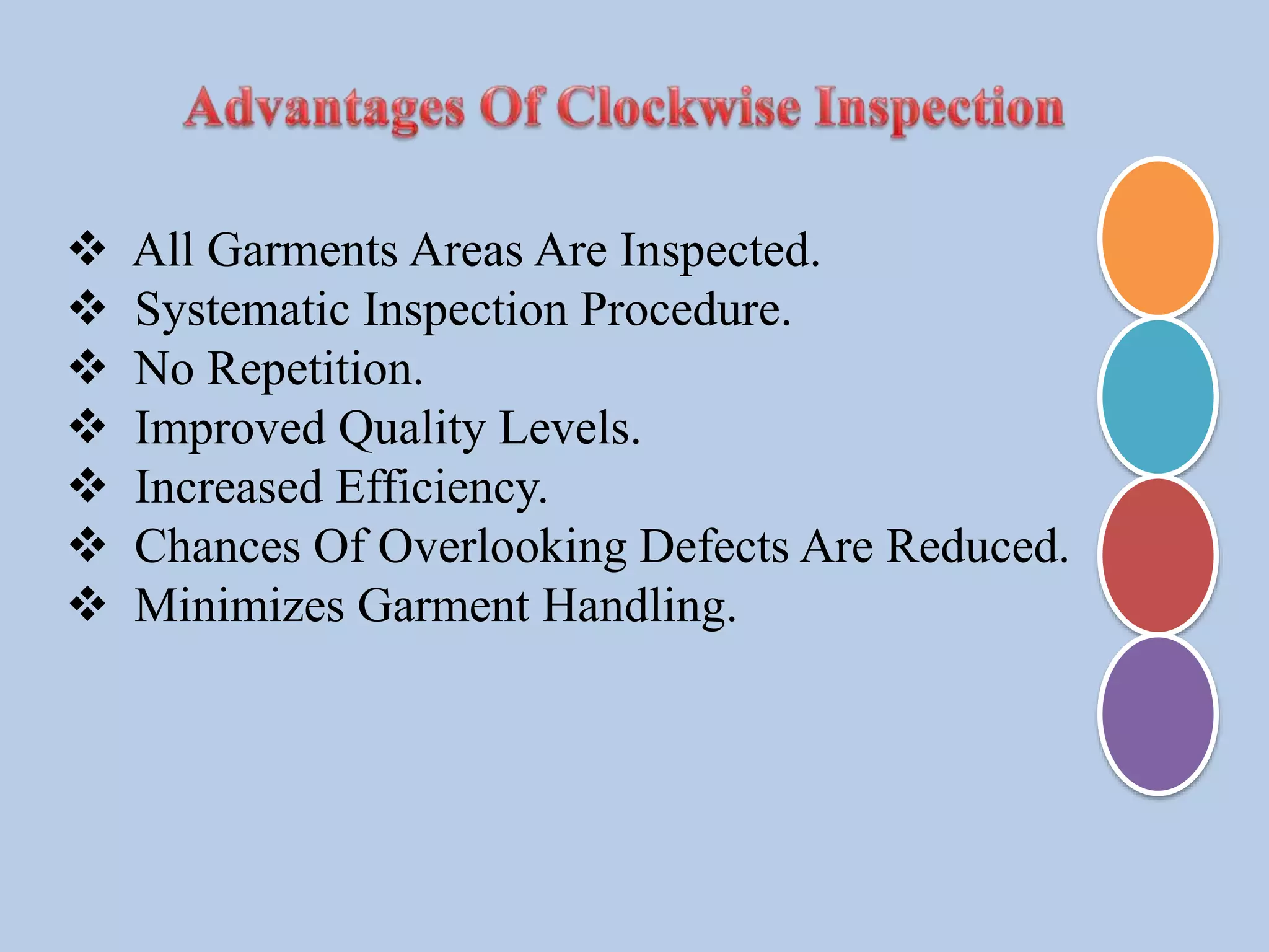 Clockwise inspection | PPTX