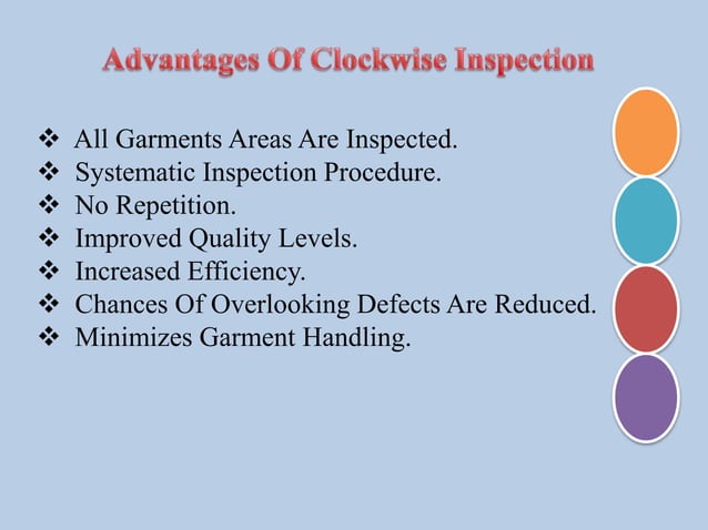 Clockwise inspection | PPTX