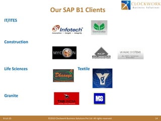 Clockwork Sapb1 Overview | PDF | IT and Internet Support | Internet