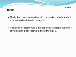 Clocky - Case Study | PPTX