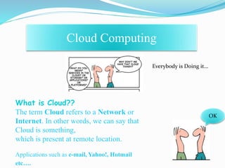 All about Clod computing | PPTX