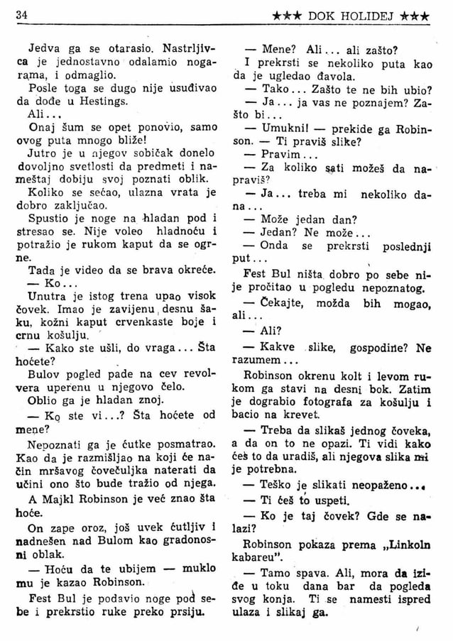 Dok holidej 037 5000 dolara za doka | PDF