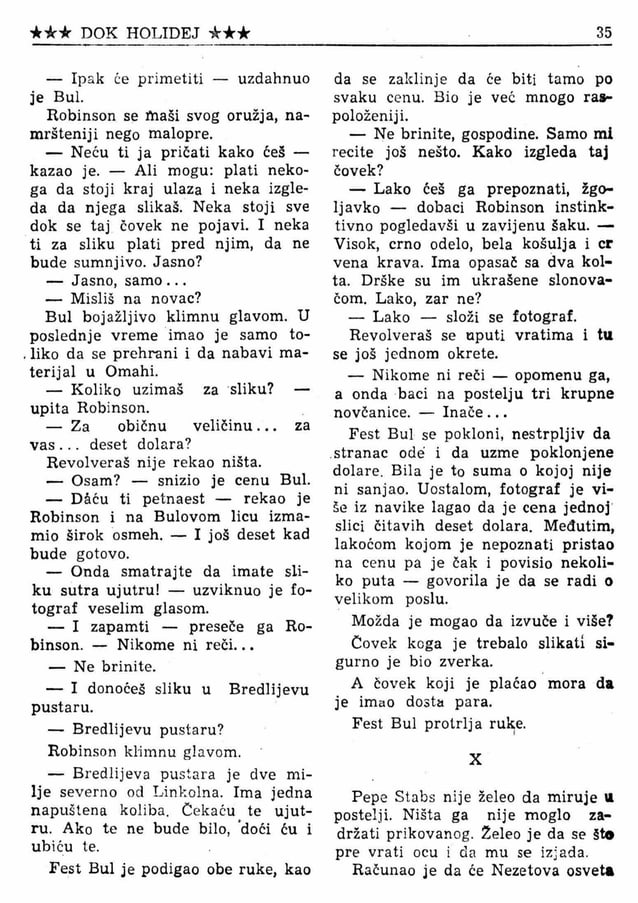 Dok holidej 037 5000 dolara za doka | PDF