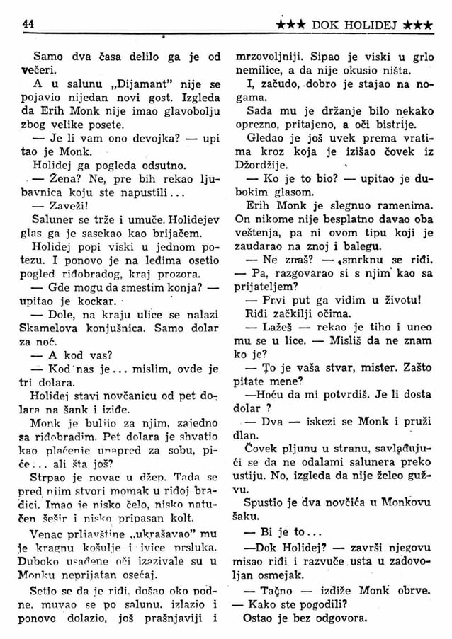 Dok holidej 037 5000 dolara za doka | PDF