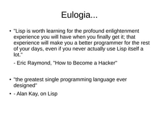 Introduction to Functional Programming with Clojure | PPT