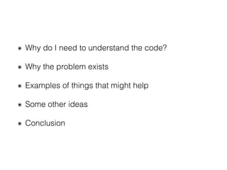 Understanding our code with tests, schemas, and types | PDF