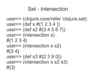 Clojure lightning talk | PPT