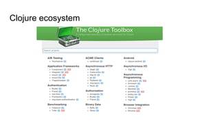 Clojure presentation | PPT | Free Download
