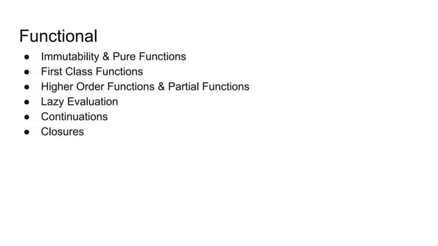 Clojure presentation | PPT