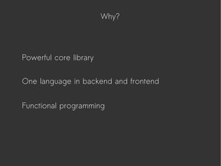 ClojureScript Introduction | PDF | Programming Languages | Computing
