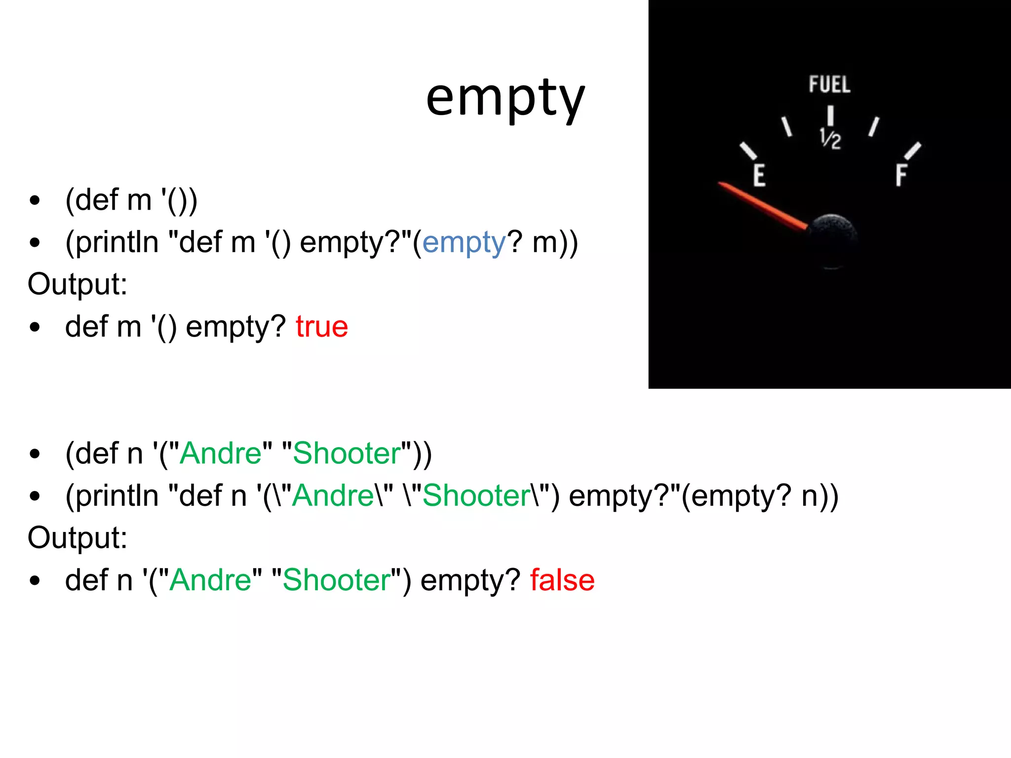 Clojure language | PPT
