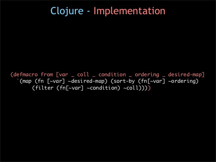 Lisp Macros in 20 Minutes (Featuring Clojure) Lisp Macros in 20 Minutes (Featuring Clojure)