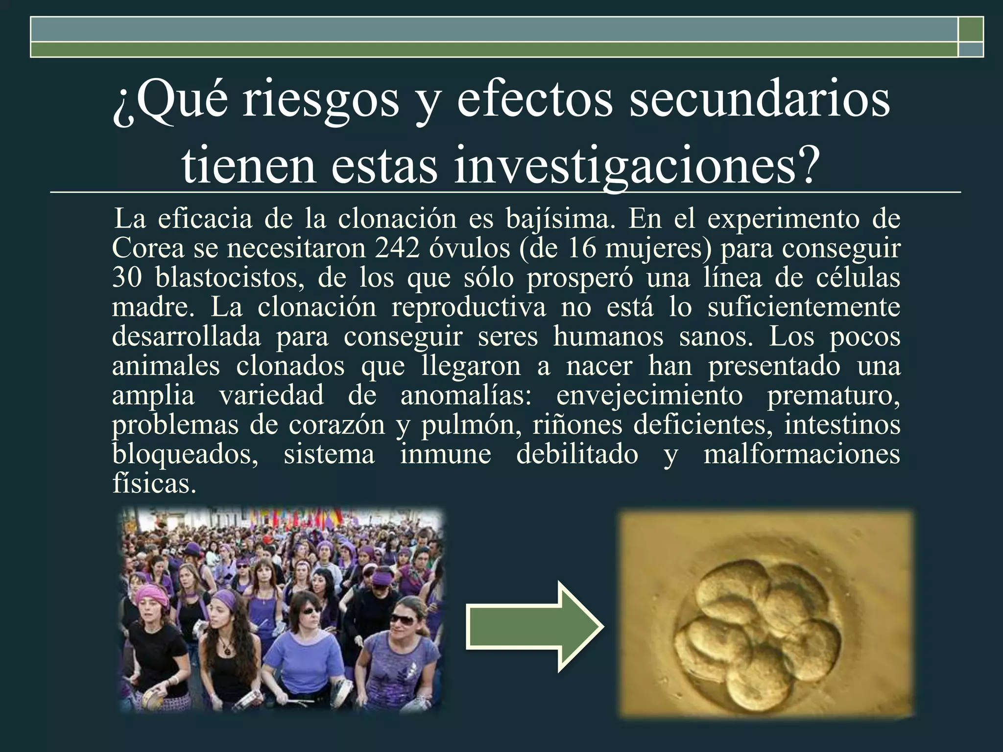 Clonacion humana | PPT