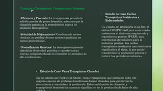 Clonacion en animales y transgenesis animal.pptx