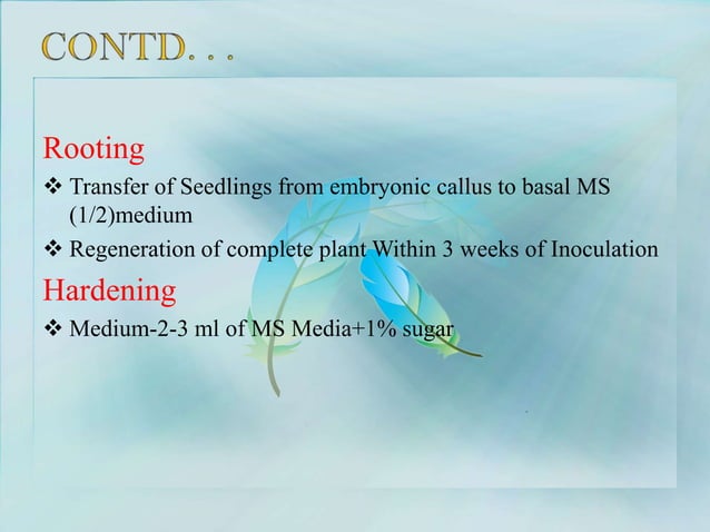 Clonal propagation in ornamental plants | PPTX | Gardening | Home & Garden