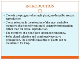 Clonal selection | PPTX