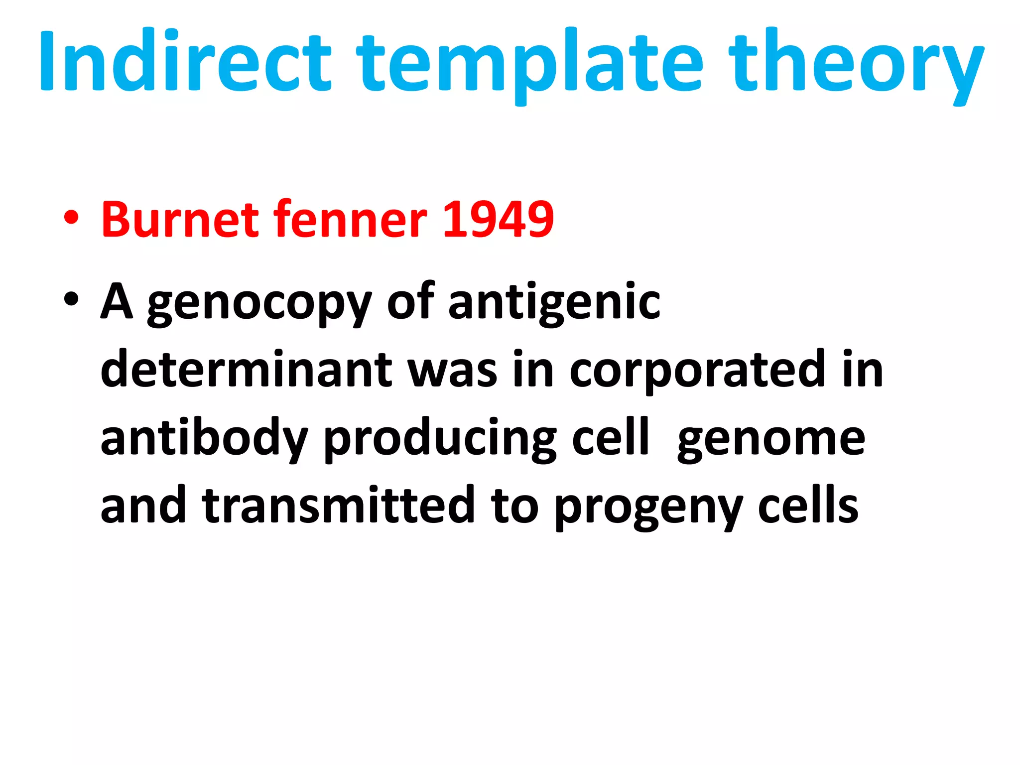 Clonal selection theory | PPTX