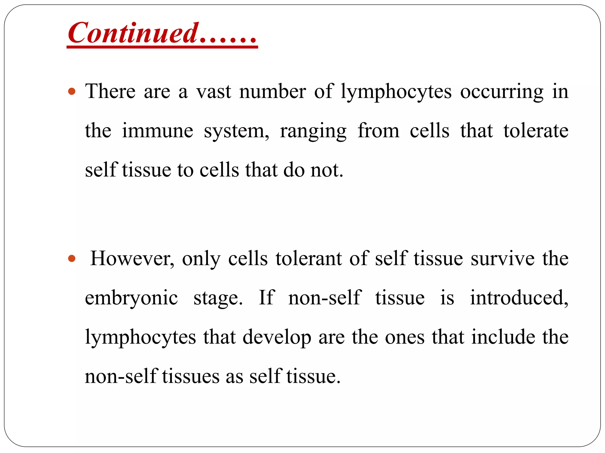 Clonal selection theory | PPTX