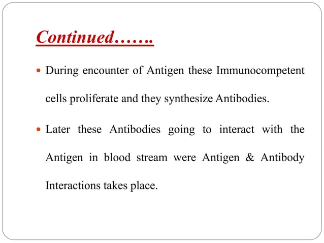 Clonal selection theory | PPTX | Genetics | Science
