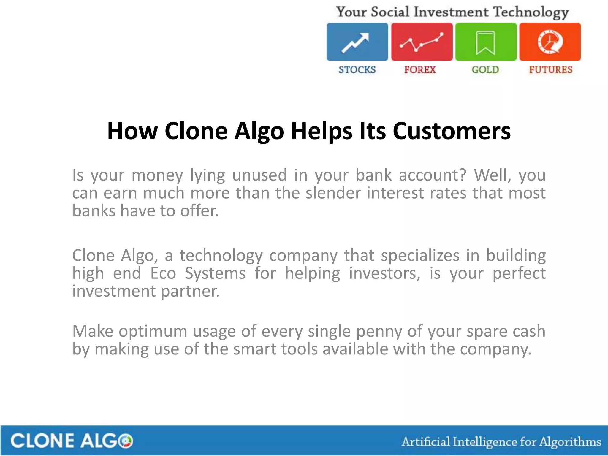 Clone Algo Powerpoint Presentation | PPT