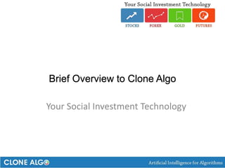 Clone Algo Powerpoint Presentation | PPT