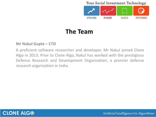 Clone Algo Powerpoint Presentation | PPT