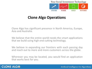 Clone Algo Powerpoint Presentation | PPT