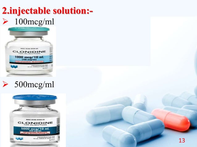 Clonidine | PPTX