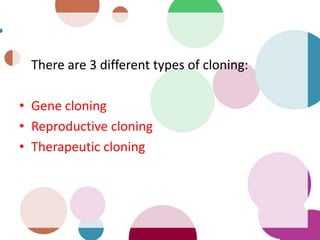 Cloning | PPTX