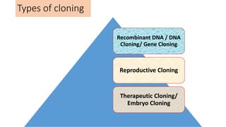 Cloning, Animal cloning, clone | PPTX | Reproductive Health | Diseases ...