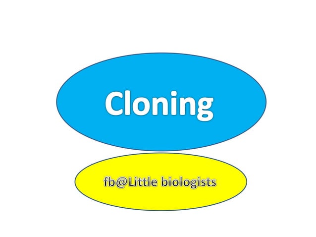 Cloning | PPTX