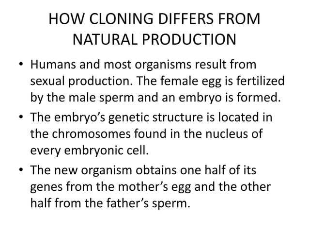 Cloning | PPTX