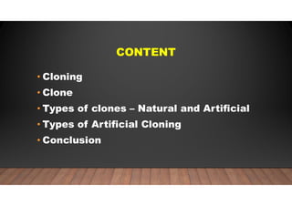 Cloning | PDF | Biological Sciences | Science